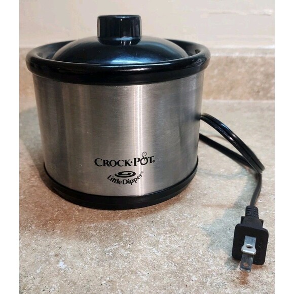Kitchen | Crock Pot Little Dipper Mini Slow Cooker Stainless 16 Oz With ...